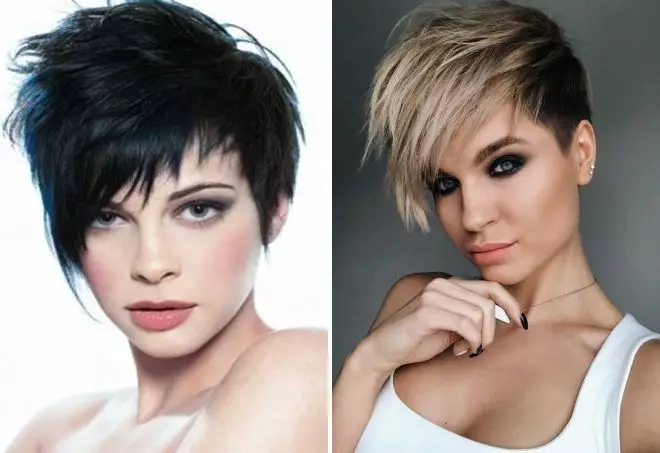 Fashionable female haircuts 2020 para sa maikling buhok - kaskad, kare, bob, pixie, hairstyle 