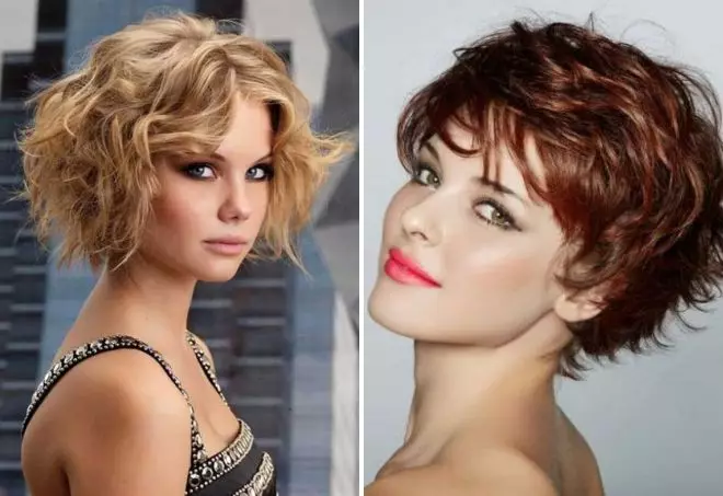 Fashionable female haircuts 2020 para sa maikling buhok - kaskad, kare, bob, pixie, hairstyle 