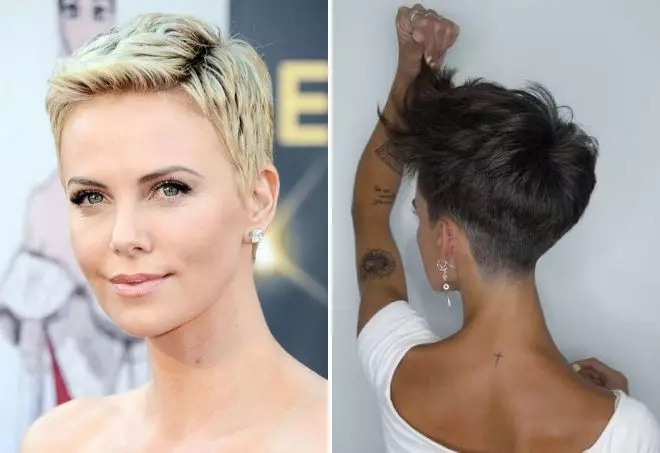 Haircuts Perempuan Bergaya 2020 Untuk Rambut Pendek - Cascade, Kare, Bob, Pixie, Gaya rambut 