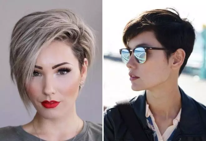 Haircuts Perempuan Bergaya 2020 Untuk Rambut Pendek - Cascade, Kare, Bob, Pixie, Gaya rambut 