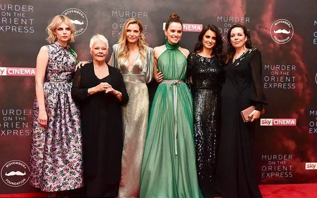 Lucy Bointon, Judi Dench, Michelle Pfiffer, Daisy Ridley,