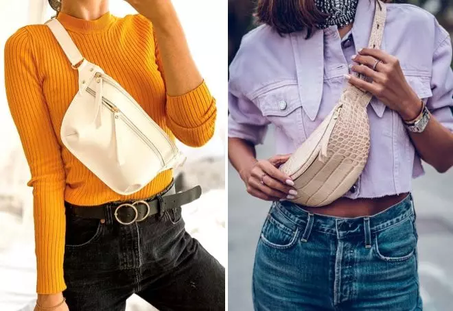 Fashionable bags 2020 - belt, miniature, sports, bulk, over shoulder, in the form of a bag, clutch, cross-body, shopper 3558_5