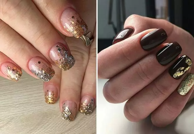 Nový rok dizajn nail 2020 - s myšou, chili, kamienkami, fóliou, v pastelové farby, so zlatom, samolepkami, rôzne kresby 3566_15