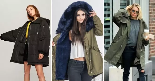 Fashionable Jaketị 2019 - akpụkpọ anụ, denim, kpọrọ nkụ, ajị anụ, Oversiza, Koshuhi, Aviators, Windbreaker, Marshmallow, Park, Long, Yi? 3567_26