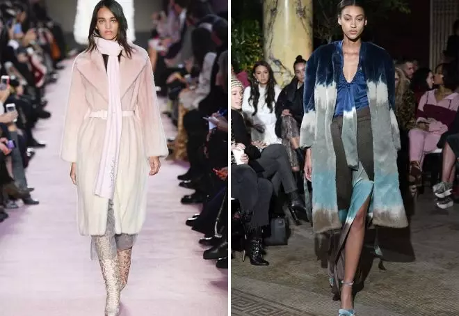 Coats de pel - Tendencias de moda 2019 - Longo, curto, con capucha, combinado, de pel de carneiro, visón, area, lobo, que vestir? 3569_11