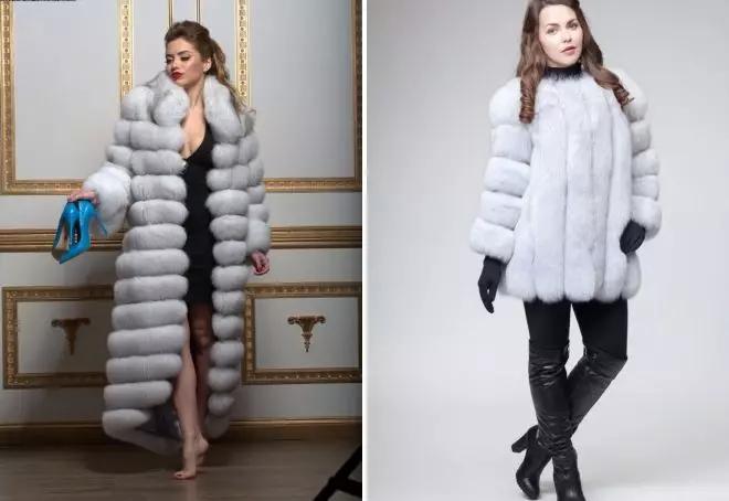 Kevirên Fur - Trendên Fashion 2019 - dirêj, kurt, hooded, hevbeş, ji sheepskin, mink, sand, wolf, bi çi rengî bi? 3569_18