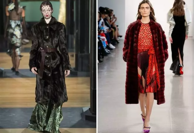 Coats de pel - Tendencias de moda 2019 - Longo, curto, con capucha, combinado, de pel de carneiro, visón, area, lobo, que vestir? 3569_24