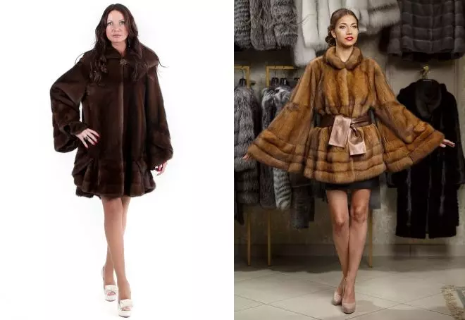 Kevirên Fur - Trendên Fashion 2019 - dirêj, kurt, hooded, hevbeş, ji sheepskin, mink, sand, wolf, bi çi rengî bi? 3569_5