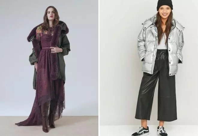 As chaquetas de abaixo de mulleres 2019 - manta, oversis, vestido, curto, longo, casulo, con pel, vestindo, imaxes 3571_11