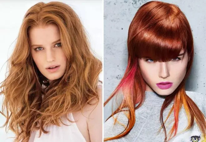 Warna rambut bergaya 2019 - Untuk blondes, brunettes, perang rambutnya, berambut perang, trend untuk coklat, hijau, mata biru, pendek, tengah, rambut panjang 3572_8