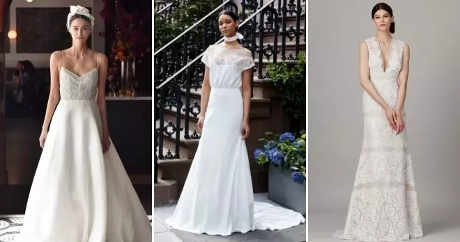 Wedding Fashion 2019 - Dresses, Lush, Short, With Loop, Transformers, Hairstyles for Long, Short Hair, Makeup, Manicure 3579_11