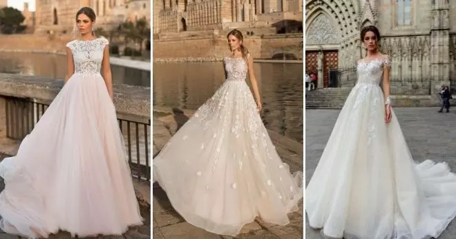 Wedding Fashion 2019 - Dresses, Lush, Short, With Loop, Transformers, Hairstyles for Long, Short Hair, Makeup, Manicure 3579_14