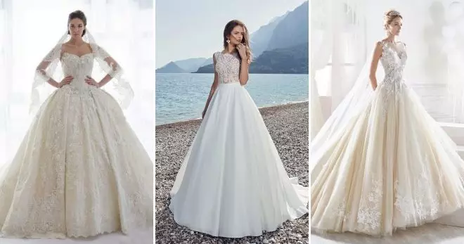 Wedding Fashion 2019 - Dresses, Lush, Short, With Loop, Transformers, Hairstyles for Long, Short Hair, Makeup, Manicure 3579_15