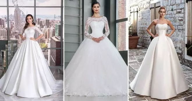 Wedding Fashion 2019 - Dresses, Lush, Short, With Loop, Transformers, Hairstyles for Long, Short Hair, Makeup, Manicure 3579_19