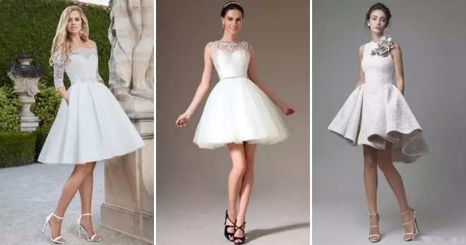 Wedding Fashion 2019 - Dresses, Lush, Short, With Loop, Transformers, Hairstyles for Long, Short Hair, Makeup, Manicure 3579_24