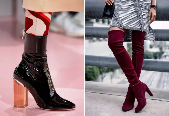 Belas sapatos de moda 2018 para meninas - primavera-verão, no calcanhar e sem, plataforma, cunha, sola trator 3585_11