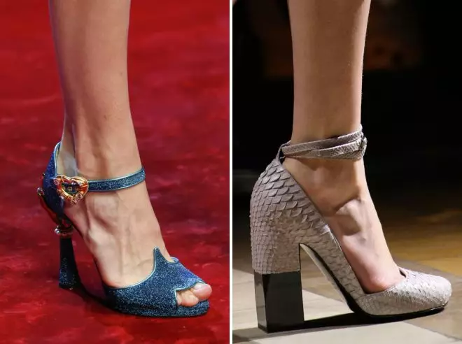 Belas sapatos de moda 2018 para meninas - primavera-verão, no calcanhar e sem, plataforma, cunha, sola trator 3585_14