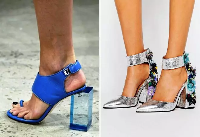 Belas sapatos de moda 2018 para meninas - primavera-verão, no calcanhar e sem, plataforma, cunha, sola trator 3585_15