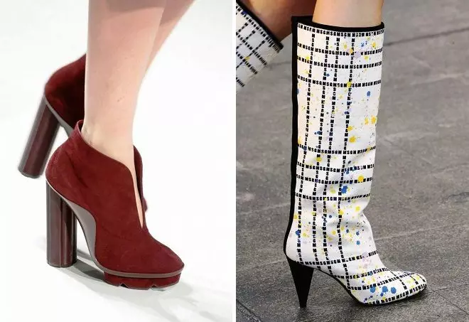 Belas sapatos de moda 2018 para meninas - primavera-verão, no calcanhar e sem, plataforma, cunha, sola trator 3585_27