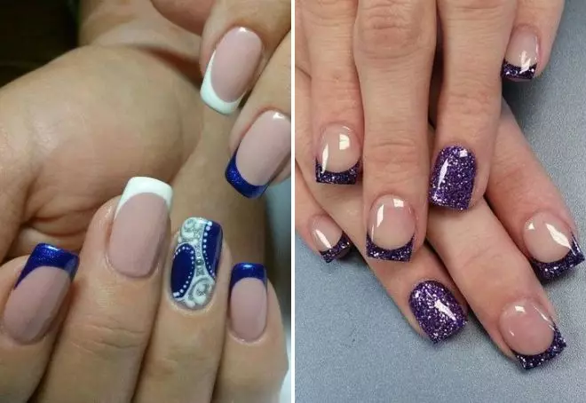 Wat te dwaan fan 'e manicure 2018 - Modieuze kleuren, ljochte ideeën, prachtige nagel-keunst foar lange en koarte nagels 3591_10