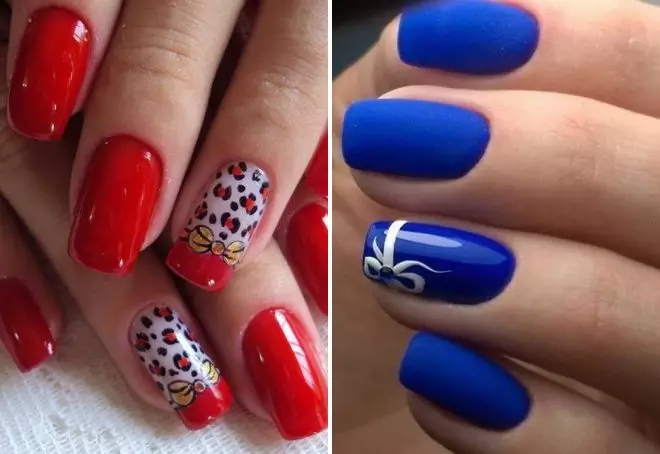 Wat te dwaan fan 'e manicure 2018 - Modieuze kleuren, ljochte ideeën, prachtige nagel-keunst foar lange en koarte nagels 3591_11