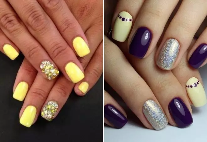 Wat te dwaan fan 'e manicure 2018 - Modieuze kleuren, ljochte ideeën, prachtige nagel-keunst foar lange en koarte nagels 3591_13