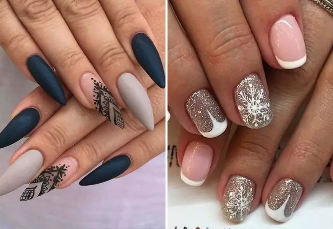 Wat te dwaan fan 'e manicure 2018 - Modieuze kleuren, ljochte ideeën, prachtige nagel-keunst foar lange en koarte nagels 3591_3