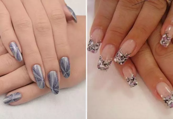 Wat te dwaan fan 'e manicure 2018 - Modieuze kleuren, ljochte ideeën, prachtige nagel-keunst foar lange en koarte nagels 3591_5