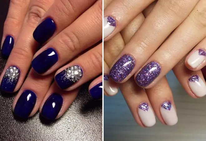 Wat te dwaan fan 'e manicure 2018 - Modieuze kleuren, ljochte ideeën, prachtige nagel-keunst foar lange en koarte nagels 3591_7