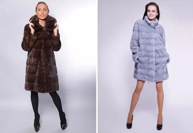 Fashionable fur coats 2017-2018 - Natural and artificial, short and long, mink, municipal 3592_12