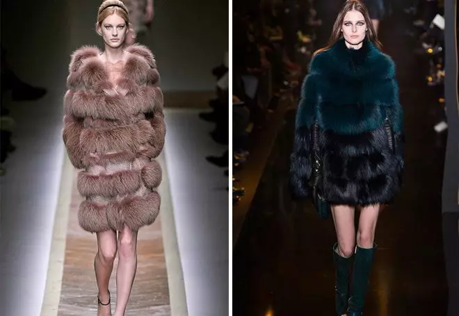 Fashionable fur coats 2017-2018 - Natural and artificial, short and long, mink, municipal 3592_15