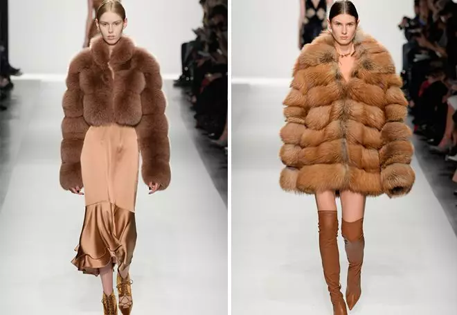 Fashionable fur coats 2017-2018 - Natural and artificial, short and long, mink, municipal 3592_6