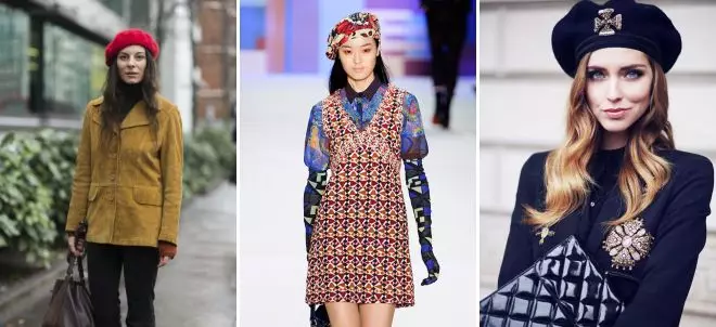 De mest fashionable kvindelige hatte 2017-2018 - hvad er påsat mode i år? 3596_20