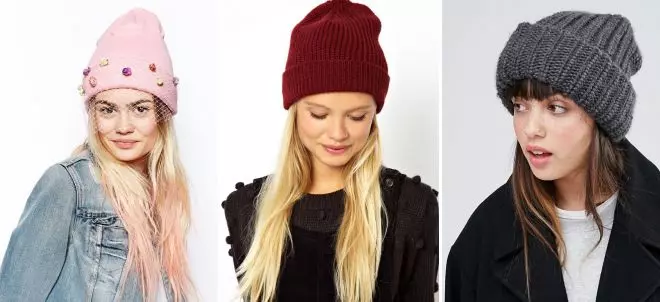 De mest fashionable kvindelige hatte 2017-2018 - hvad er påsat mode i år? 3596_29