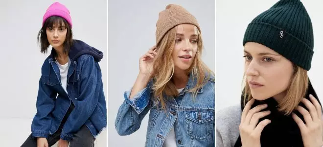 De mest fashionable kvindelige hatte 2017-2018 - hvad er påsat mode i år? 3596_31