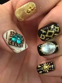 Manicura para o ano 2017 5