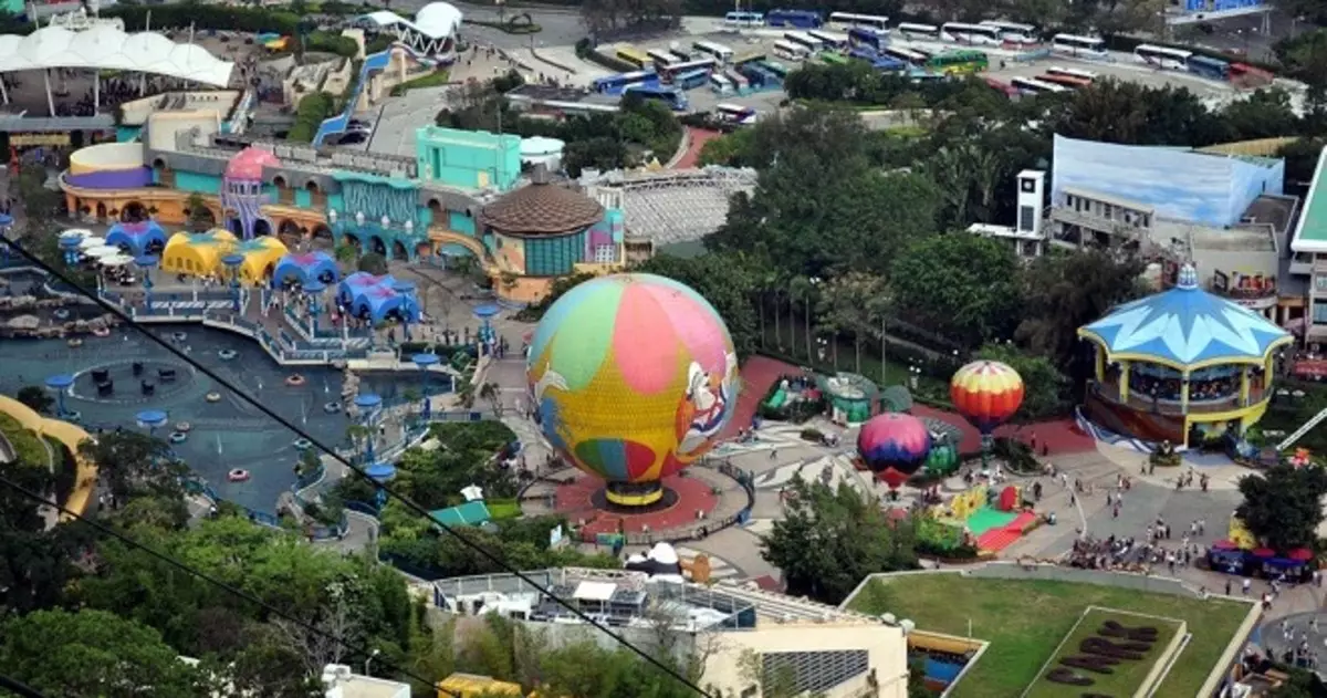 Parques de atraccións en Hong Kong