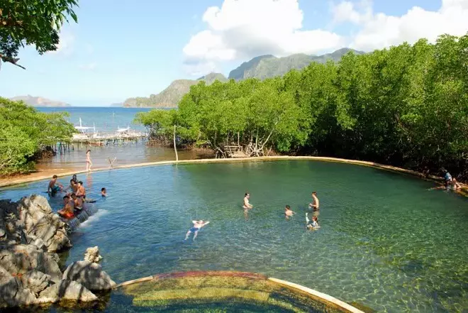 Maquinit Hot Spring.