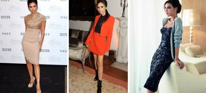 Victoria Beckham Style - Les meilleures images et tenues, maquillage et coiffure