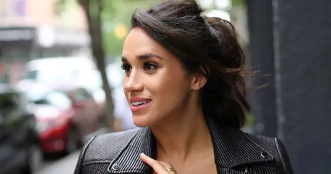 dəri pencək Meghan Markle