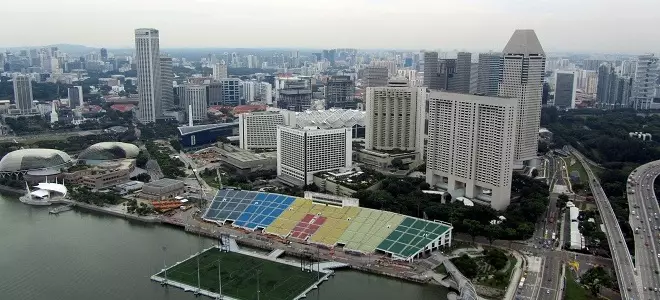 Singapurda poli stadion