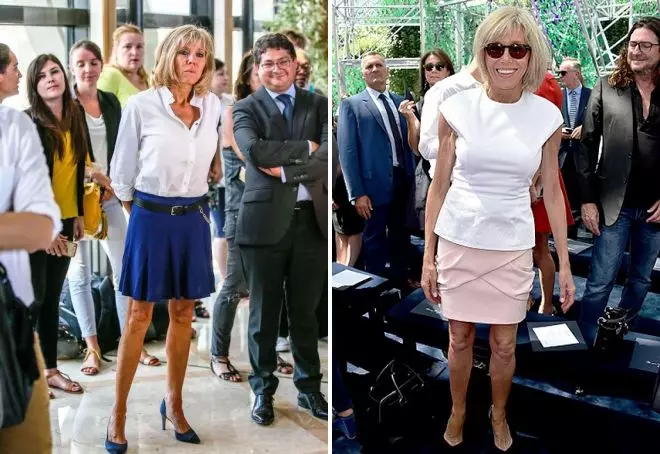 Biografia Brigit Macron - Rais wa Rais wa Ufaransa wakati wa ujana na sasa, katika swimsuit, katika uzinduzi, urefu na uzito, mtindo na watoto brigade Marie Claude Macron 3717_10