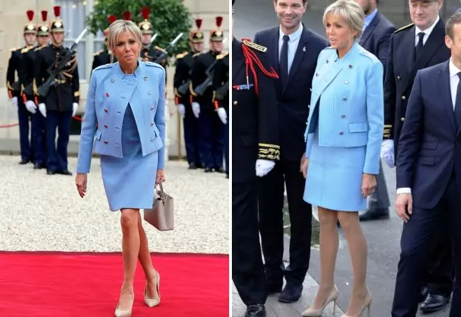 Biografia Brigit Macron - Rais wa Rais wa Ufaransa wakati wa ujana na sasa, katika swimsuit, katika uzinduzi, urefu na uzito, mtindo na watoto brigade Marie Claude Macron 3717_5