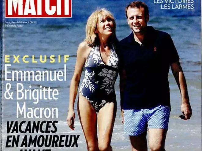 Biografia Brigit Macron - Rais wa Rais wa Ufaransa wakati wa ujana na sasa, katika swimsuit, katika uzinduzi, urefu na uzito, mtindo na watoto brigade Marie Claude Macron 3717_7