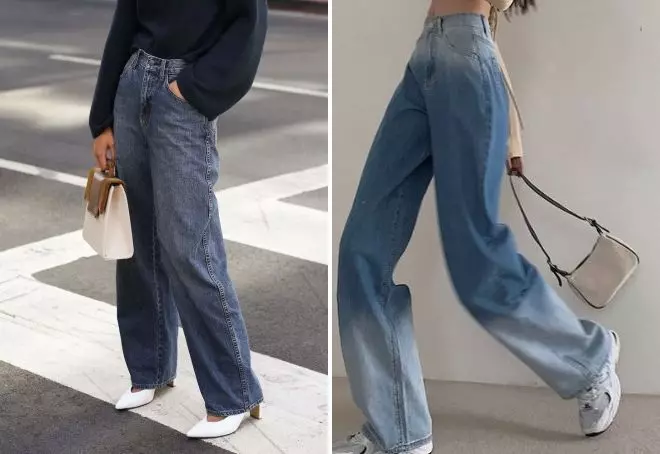 Moderigtige slam jeans, rør, revet og med nedskæringer, for fulde og gravide kvinder 3770_33