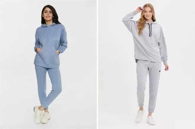 Tracksuit das mulheres para uma caminhada e fitness, para grávida e completa, lã, cashmere e strass 3773_4