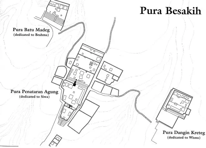 Temple Pura Besaki, Pura Agung Besakih, Pura Besakih, Pura Besakih Tample, matka chrámy - Bali