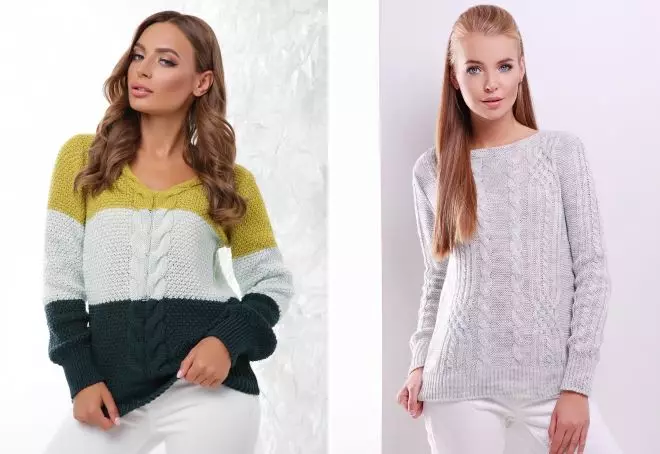 Pletený jumper - rozšírené, skrátené, openwork, oarsez, šaty, štýl Boho, krátky rukáv, kapucňa, flitre 3795_10