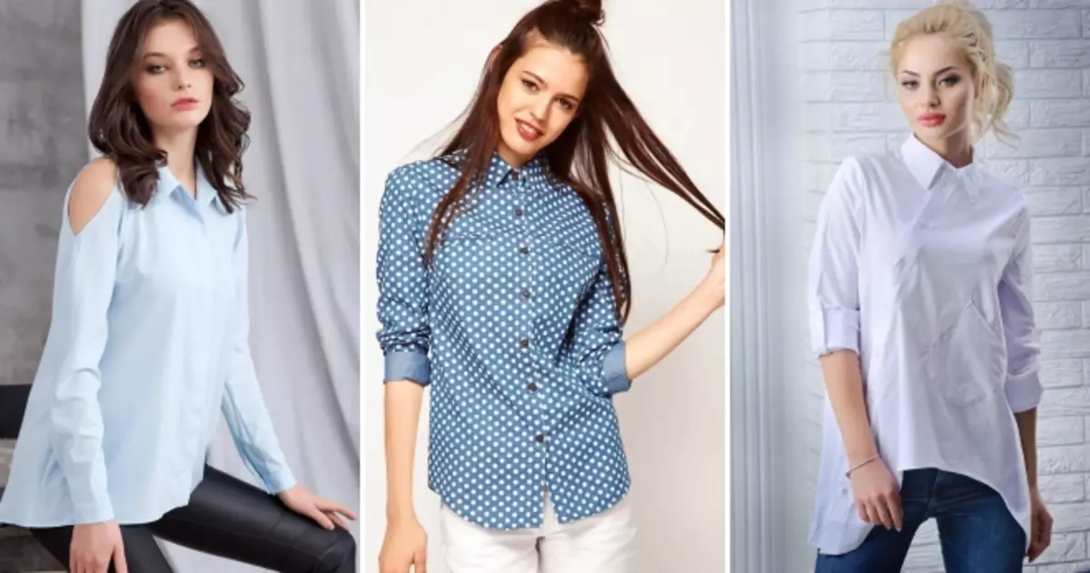 Camisas femininas elegantes - Modelos, combinacións e imaxes para todos os gustos