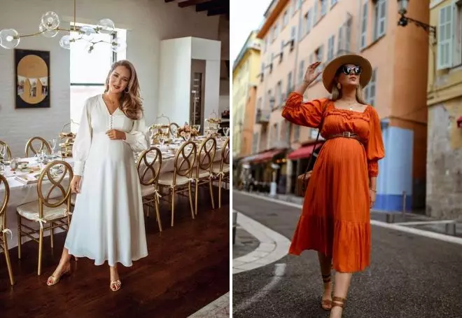 Vestidos de verão elegante 2021 - Estilos longos e curtos, para mulheres grávidas, cheio de mulheres e casamento 3807_26